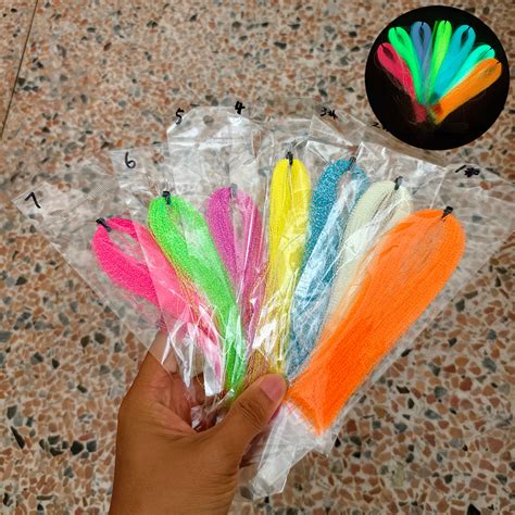 Luminous Holographic คริสตัลแฟลช Tinsel Flashabou Fly Tying วัสดุสำหรับ