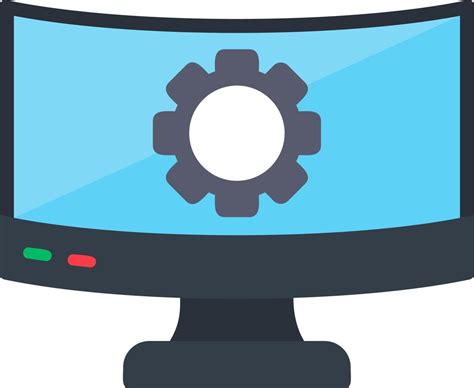 Computer Settings Vector Icon 20428968 Vector Art At Vecteezy
