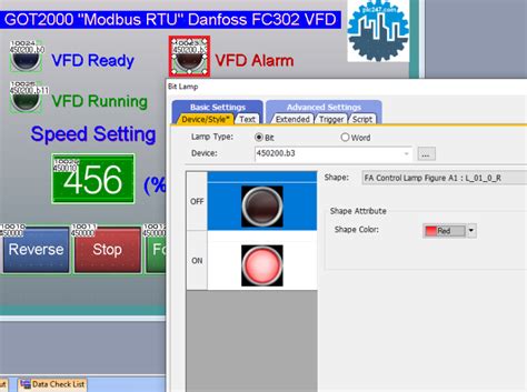 Mitsubishi Hmi Modbus Rtu Danfoss Fc302 Tutorial