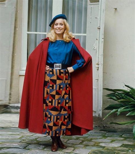 Sixties Catherine Deneuve Fashion Yves Saint Laurent