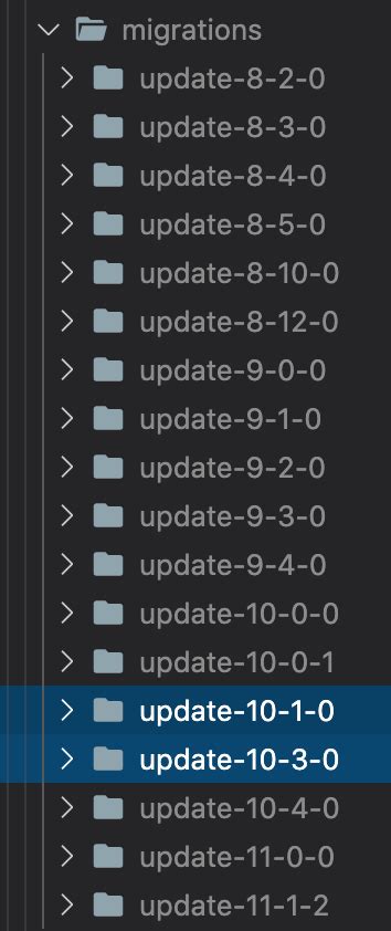 Migration Fails Update 10 2 0 Missing · Issue 4526 · Nrwlnx · Github