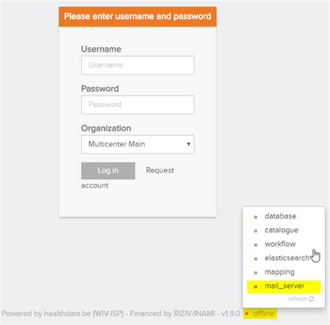 Configure Mail Server Settings Docs Healthdata Be