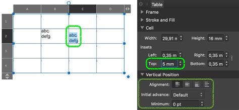 Strange Table Cell Spacing Desktop Questions Macos And Windows