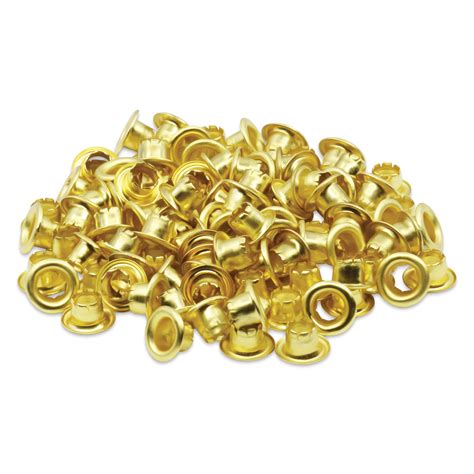Dritz Eyelets Brass Small 532 Pkg Of 100 Blick Art Materials