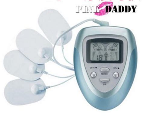 Multi Speed Vibrating Nipple Breasts Massager Pads Electrotherapy Adult