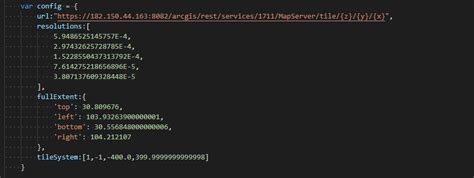 自己搭建的地图服务提供tilelayer，需要自定义spatialreference，但是修改tilelayer实例的