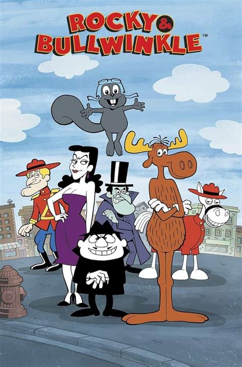 Rocheux Et Bullwinkle The New Adventures Rocky And Bullwinkle