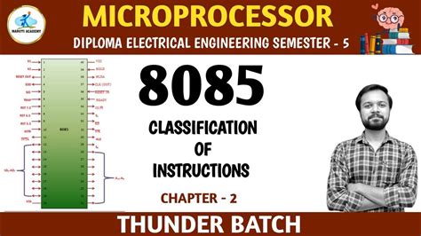 8085 Microprocessorch 2types Of Instructionsone Bytetwo Byte And Three Bytewith Examplegtu