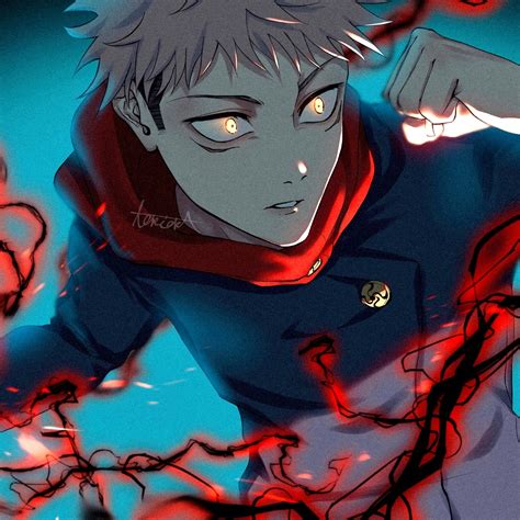 2248x2248 Resolution Yuji Itadori Hd Jujutsu Kaisen Fan Art 2248x2248