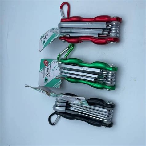 خرید و قیمت دسته آلن و ستاره ای فلزی Stila از غرفه فولاد پیچ