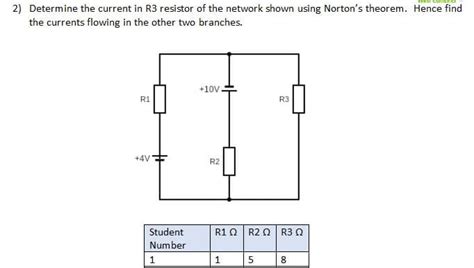 Answered Determine The Current In R3 Resistor Of… Bartleby