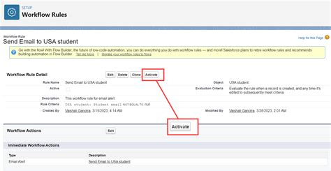 How To Create Time Dependent Workflow Actions In Workflow Rules In Salesforce