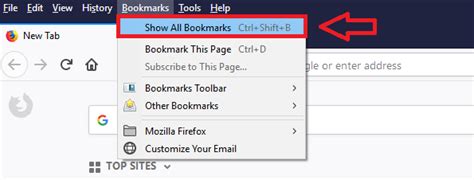 How To Export Firefox Bookmarks Ionos Ca