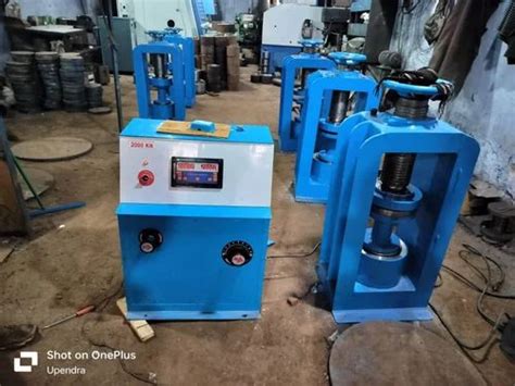2 Hp Digital Compression Cube Testing Machine 2000 Kn Packaging Type Wooden At ₹ 90000 Piece