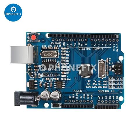 Uno R3 Development Board Atmega328p Microcontroller With Cable
