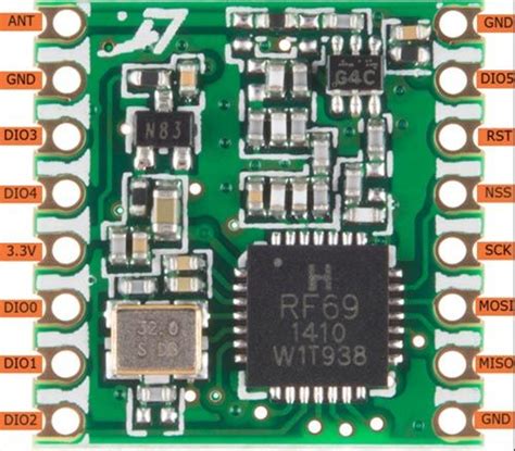 How To Interface Rfm69hcw Rf Module With Arduino For Wireless Communication Arduino Interface