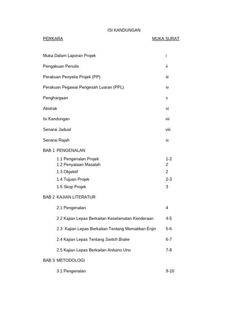 Isi Kandungan Pta Pdf