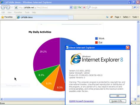 Css Bug On Ie And Jsfiddle In Google Chart Stack Overflow