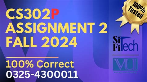Cs302p Assignment 2 Solution 2024 Cs302p Assignment 2 Solution Fall