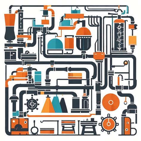 Premium Ai Image Industrial Processes