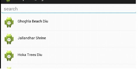 Android How Can I Add Auto Searchview With Listview Stack Overflow