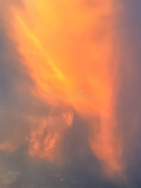 Beautiful Sky And Cloud Texture During The Sunset Hours Stock Image Image Of Cloud Sunset