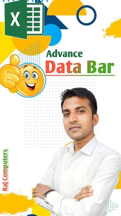 Advance Data Bar In Excel Raj Computers Raj Sir Shorts