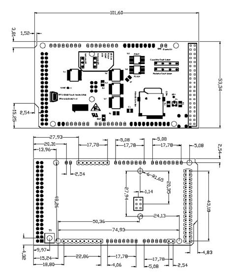 Arduino Shield For Tft Lcd Wssd1963 Controller Compatible Wmegadue