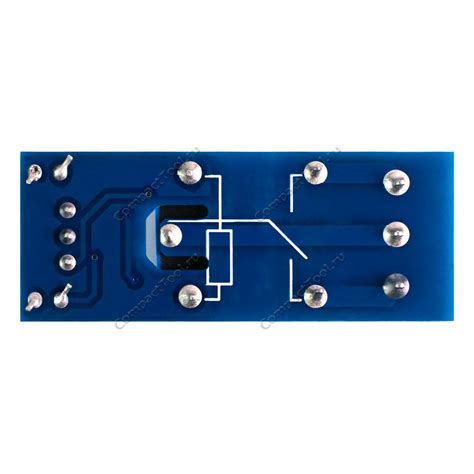 Модуль реле 1 канал 5В низкий уровень купить в интернет магазине КомпактТул с доставкой по всей