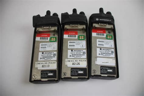 Motorola Radio Accessories Lot Property Room