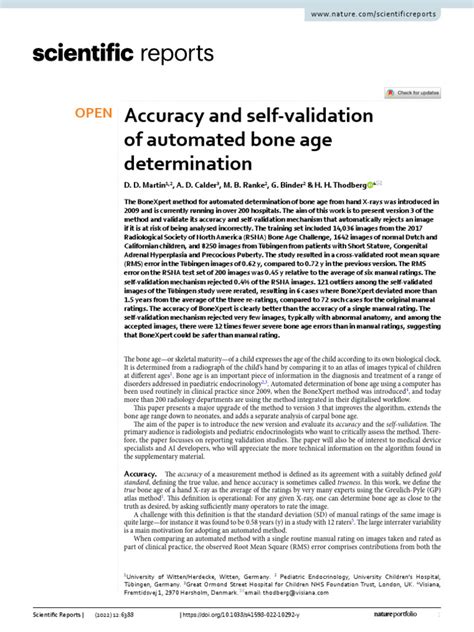 Bone Age Pdf