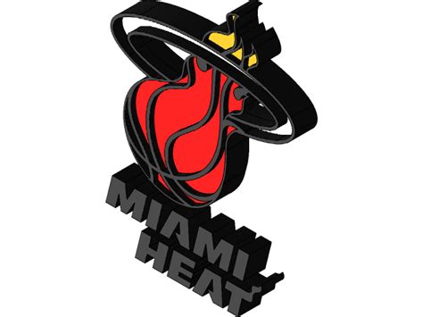 Miami Heat 3d Logo Buy 3d Miami Heat Team Logo Led Light Wall Art
