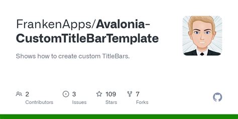 avalonia customtitlebartemplate views mainwindow axaml cs at master