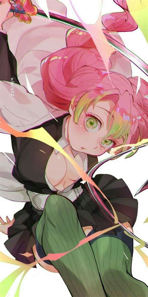 ୨୧ Mitsuri Kanroji ₊˚ʚ🍡ɞ・ Otaku Anime Fanart Dibujos