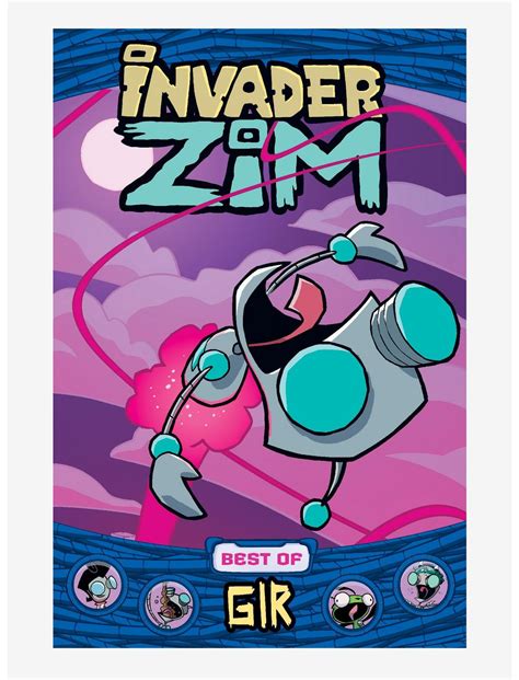 Invader Zim Best Of Gir Trade Paperback Comic Book Hot Topic