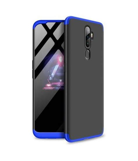 Lowest Price Newselect Back Cover For Oppo A Blue Shock Proof Price In India