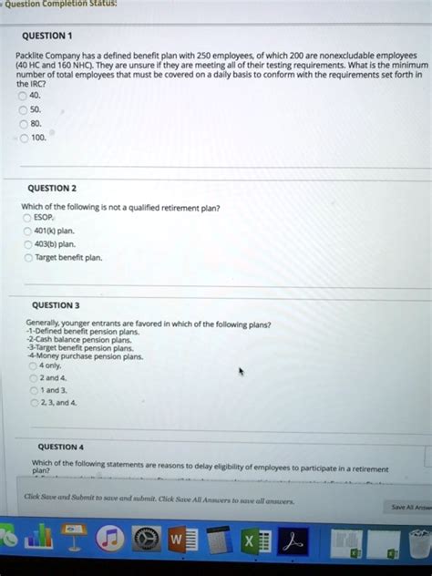 solved question completion status question1 packlite company has a