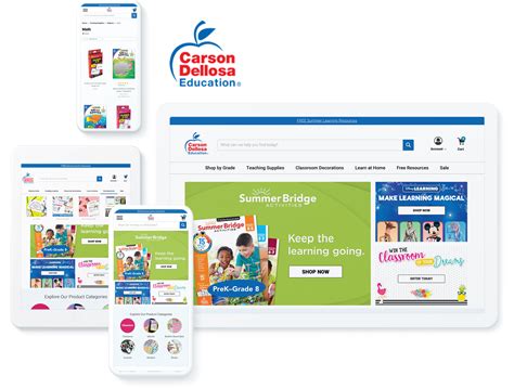 Education Web And Application Development On Bigcommerce Carson Dellosa Education
