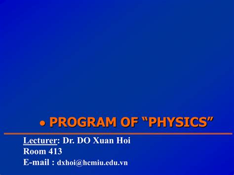 The First Condition For Equilibrium