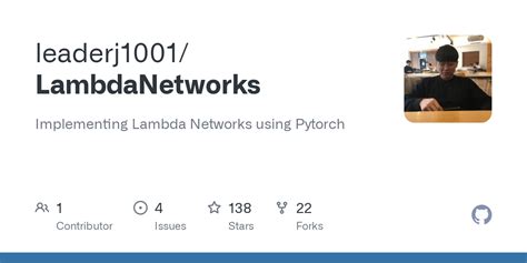 Github Leaderj1001lambdanetworks Implementing Lambda Networks Using