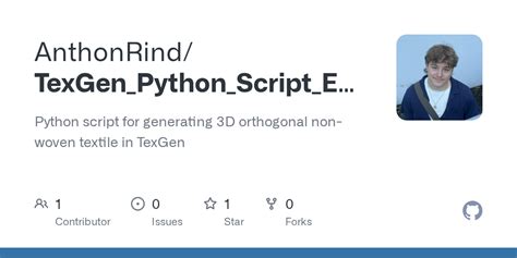 Github Anthonrindtexgenpythonscripteasypbc Python Script For Generating 3d Orthogonal Non