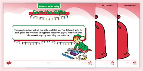 robotics and coding pattern recognition sort the ts