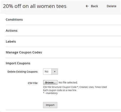 Magento 2 Discount Coupon Extension Magento 2 Import Coupon Codes