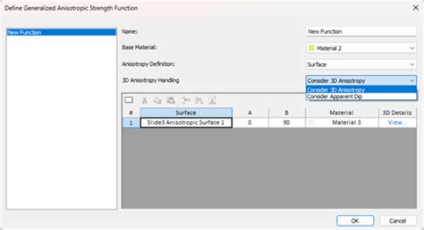 Rocscience Enhancing Integrations Export Anisotropy From Slide3 To