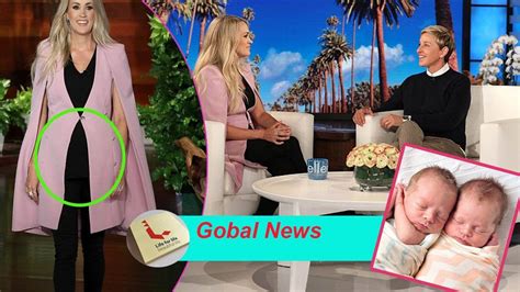 Carrie Underwood Unmasked The Gender Of Twins While Admitting She Liked