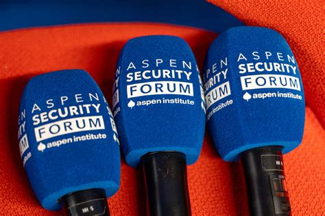 Aspen Security Forum Goes To Washington Aspen Institute