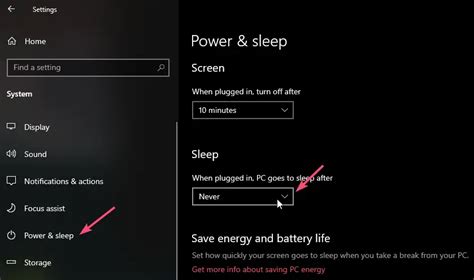 How To Turn Off Or Disable Sleep Mode In Windows