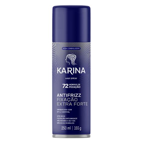 Hair Spray Karina Fixação Extra Forte 250ml Shopee Brasil