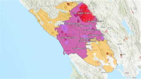 Mandatory Evacuations Due To Kincade Fire Expand To City Of Santa Rosa