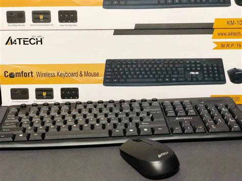 A4tech Wireless Keyboard And Mouse Computers And Tech Parts And Accessories